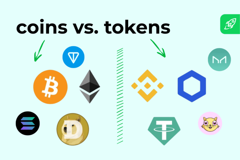 Coins vs. Tokens Explained Simply: A Beginner’s Guide to Crypto