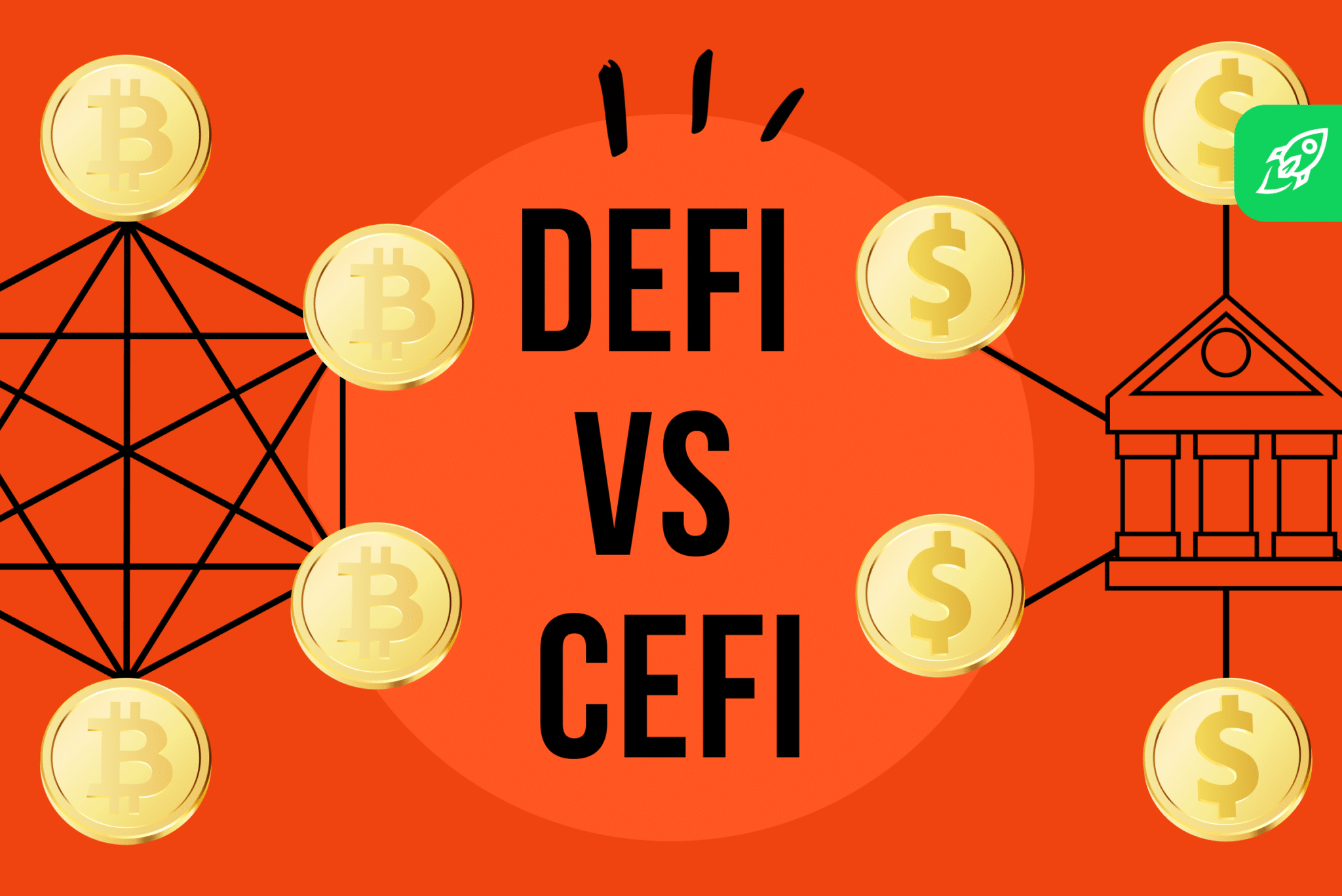 DeFi vs CeFi Compare in Crypto