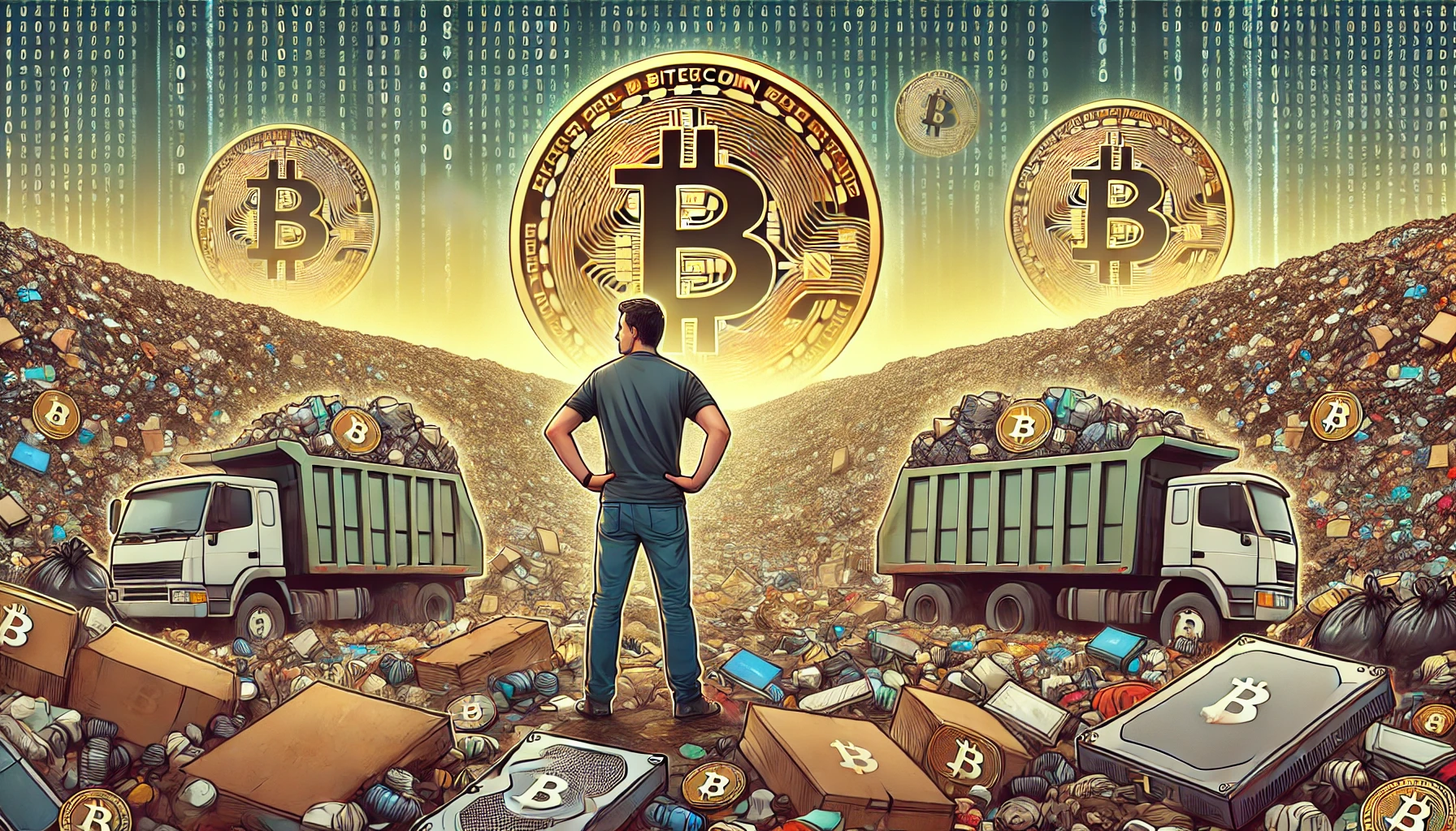 Man Throws Away Hard Drive with 8,000 Bitcoins Worth Half a Billion ...