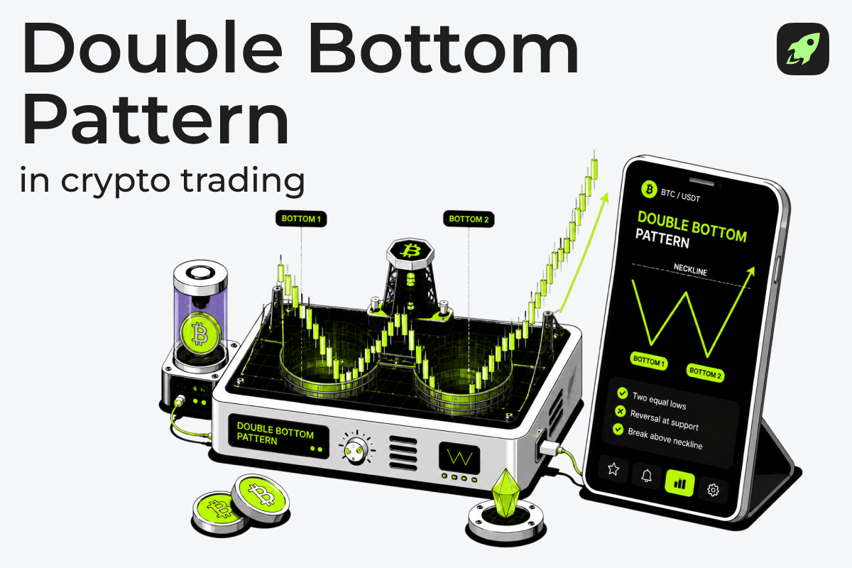Double Bottom Pattern in Crypto: How to Spot and Use the W Formation